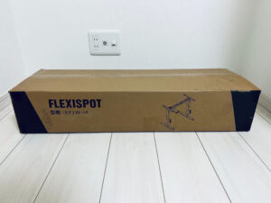 FLEXISPOT組み立て画像付き解説!電動ドライバー不要【一人作業】