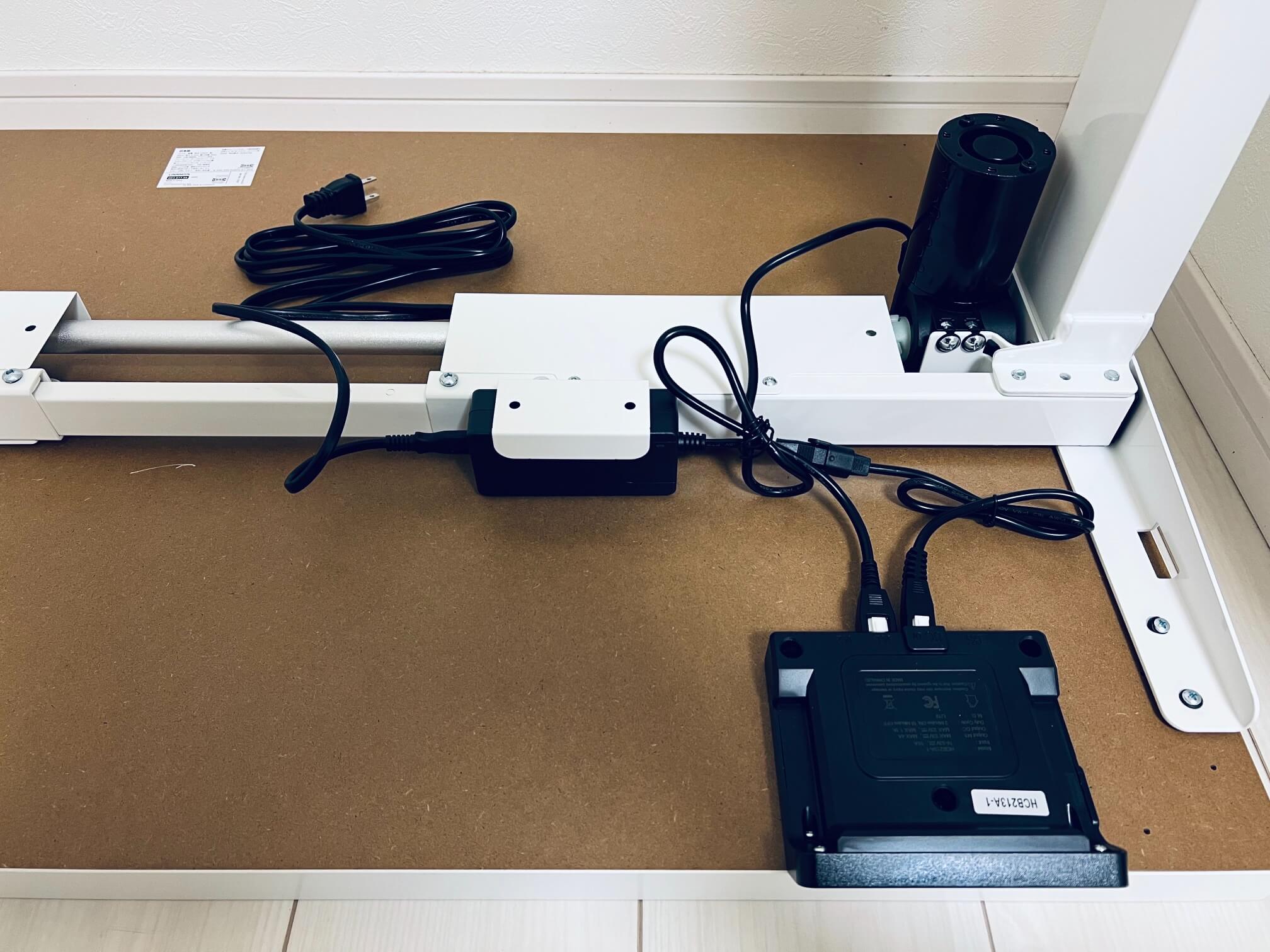 FLEXISPOT組み立て画像付き解説!電動ドライバー不要【一人作業】