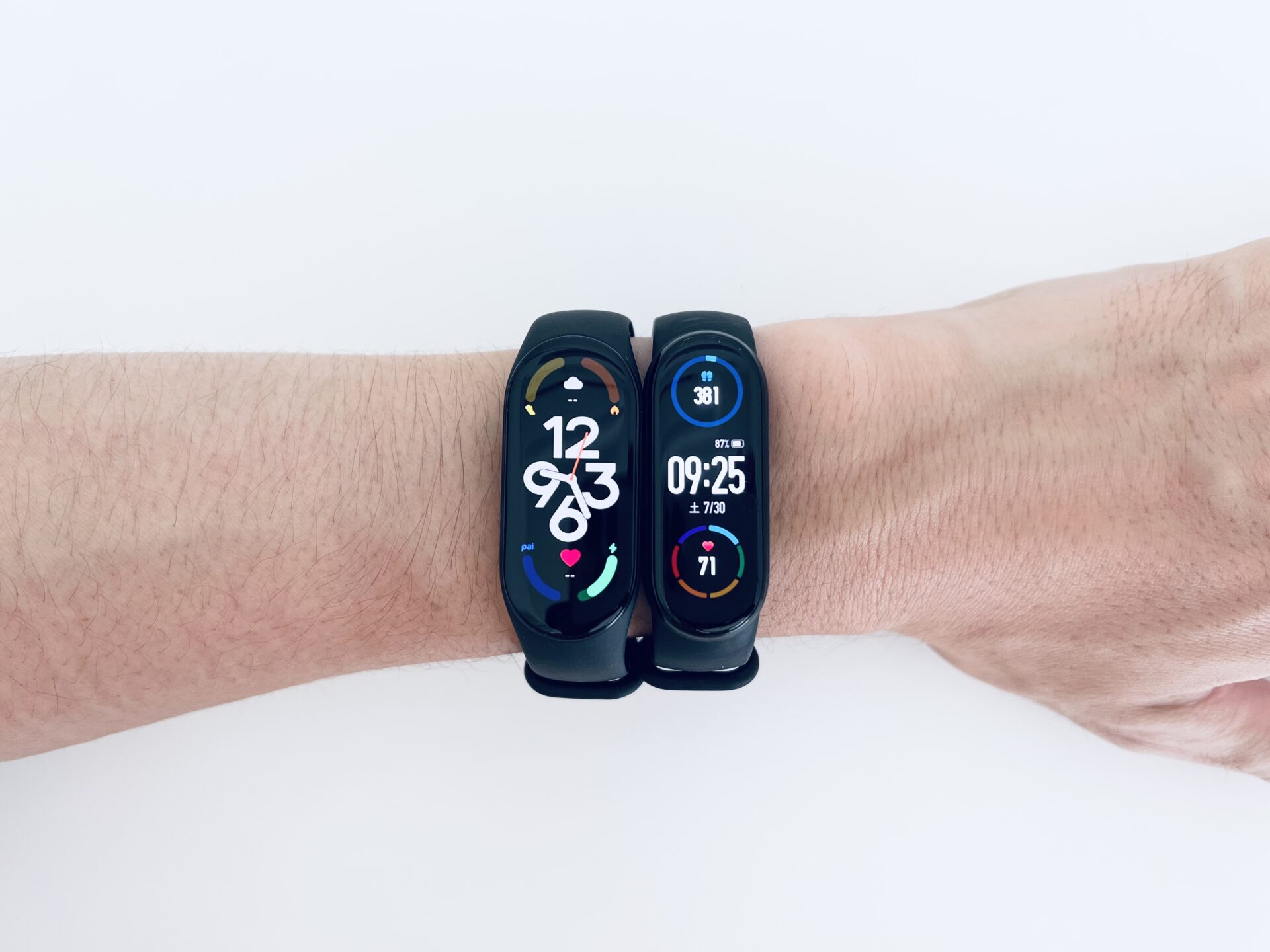 Xiaomi Mi Band 7 実機レビュー｜6との違いを徹底比較